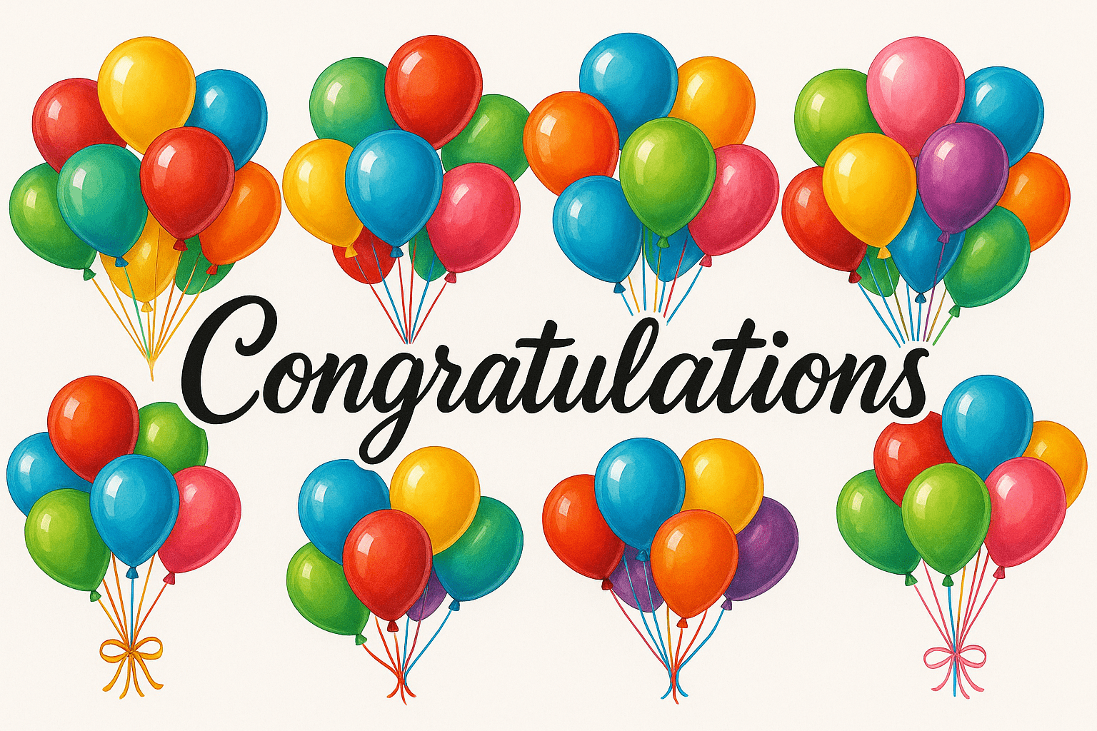 Congratulations Balloon Bouquets | Congrats & Celebrations – Balloons N ...